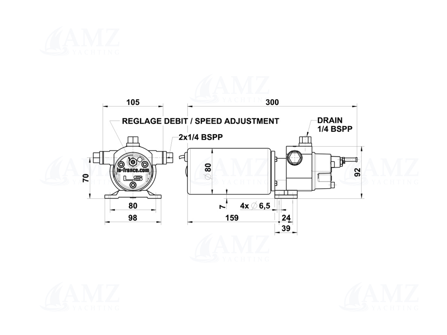 Lecomble & Schmitt - Hydraulic Power Pack RV2 - 12V | AMZ eShop