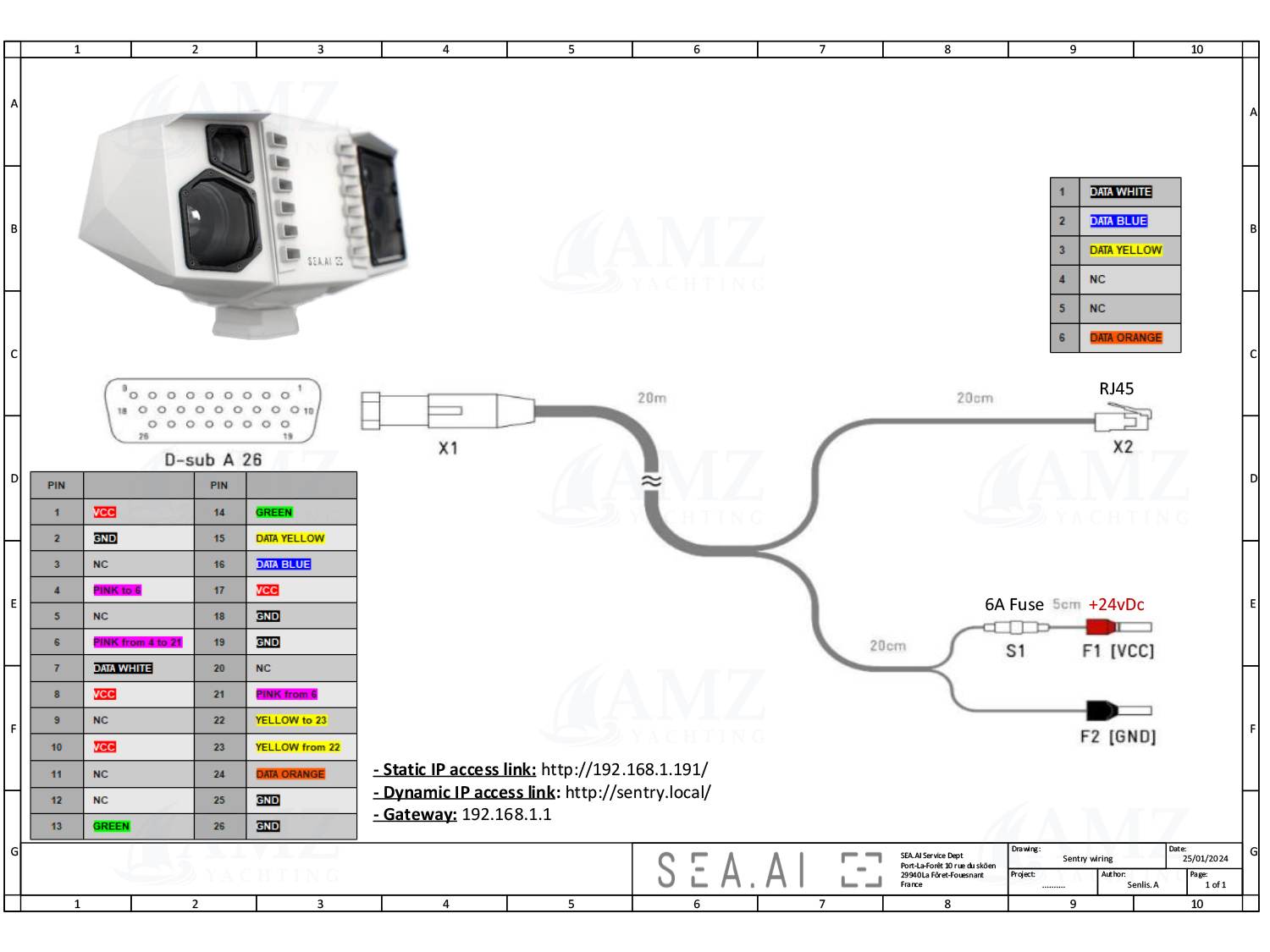 SEA.AI - Sentry Unit | AMZ eShop