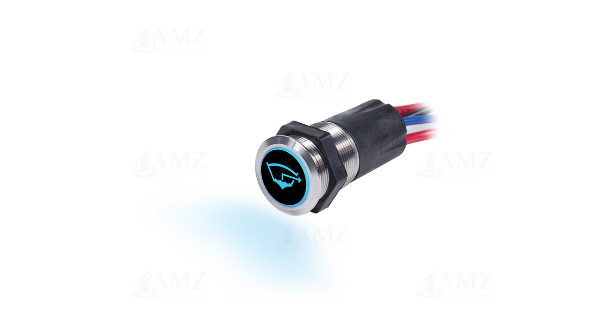 Blue Sea Systems - Push Button Backlit Switch | AMZ eShop