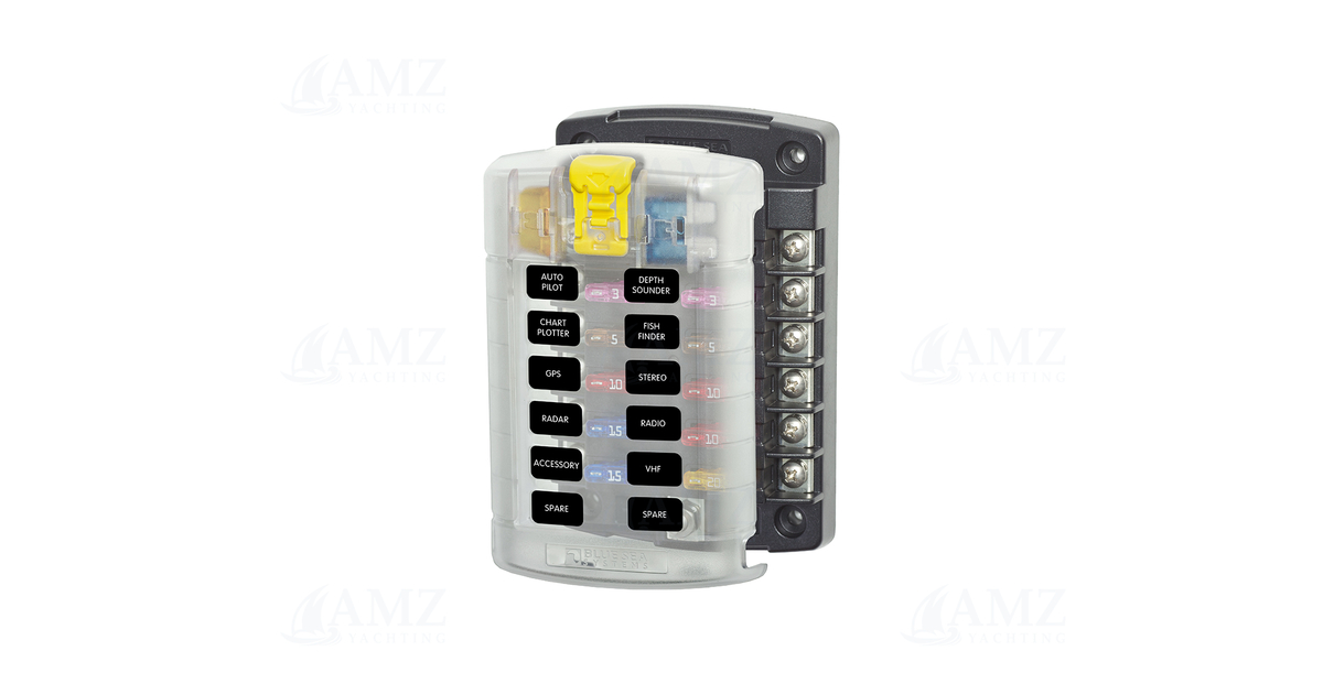 Blue Sea Systems - ST Blade Fuse Block with Cover | AMZ eShop
