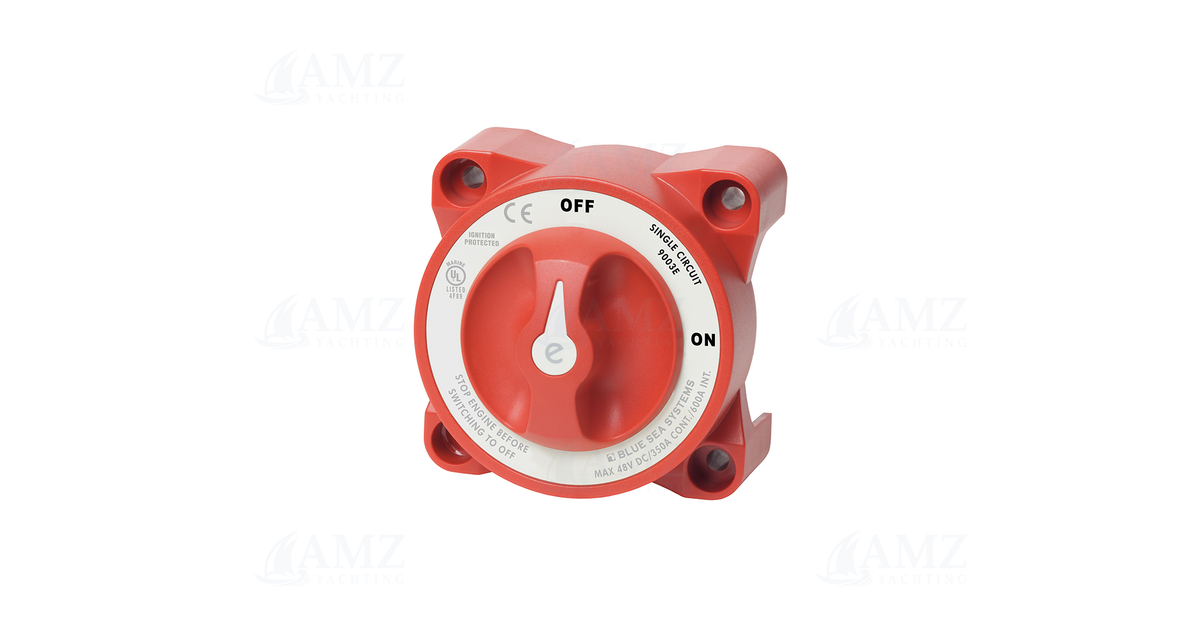 Blue Sea Systems - e-Series Single Circuit On/Off Battery Switch | AMZ ...