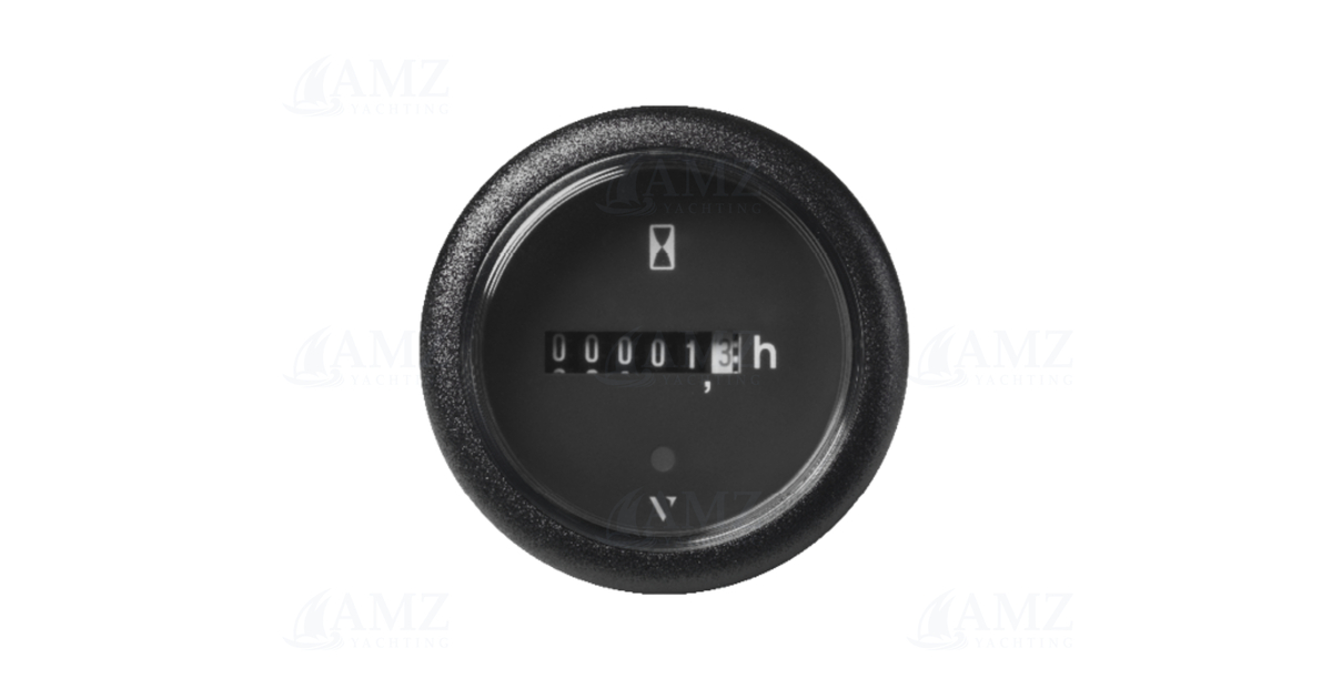 Veratron / VDO - ViewLine Hour Counter Illuminated Gauge 52mm | AMZ eShop